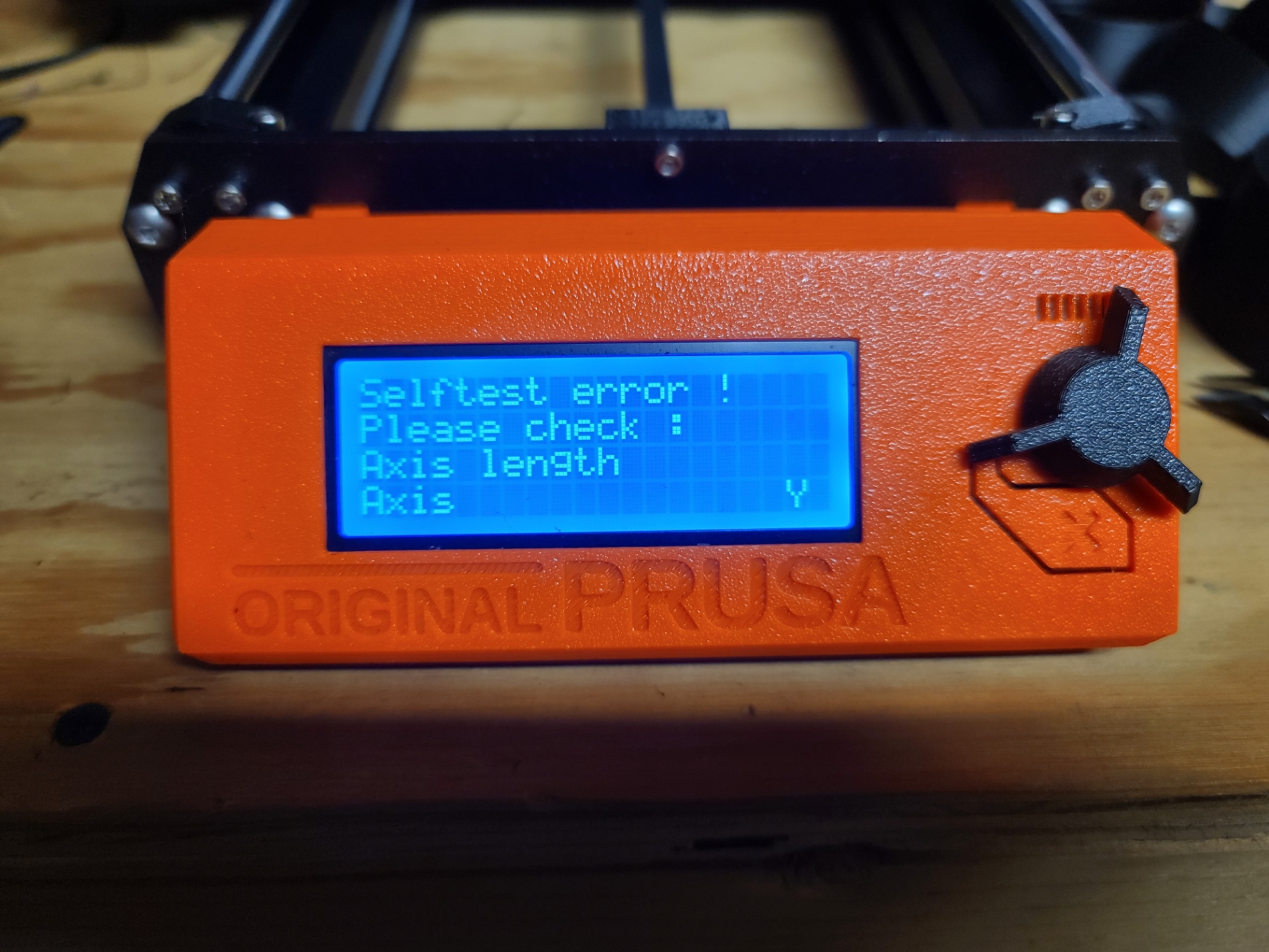 Y Axis Error Assembly And First Prints Troubleshooting Prusa3D Forum