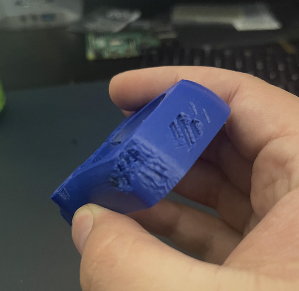 Weird Print Issue Corner Looks Like Its Not Printing Enough Filament 