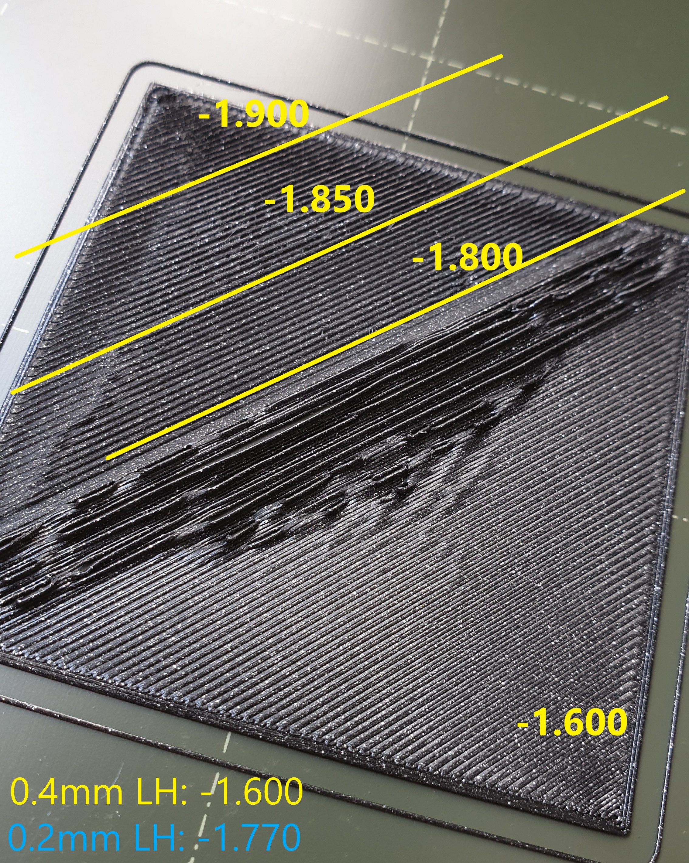Problem With 1st Layer After Changing Layer Height Assembly And First