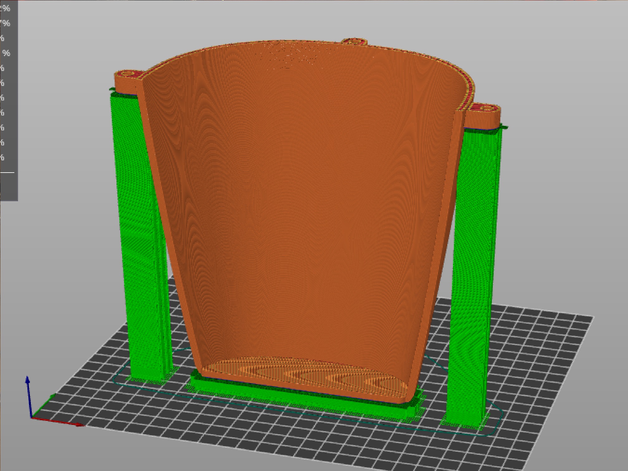 The Printout Shifts By 10mm Along The X axis In The Middel Of The