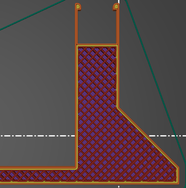 External Perimeter Not Bonding With Perimeter In One Area How Do I Print This Printing Help 