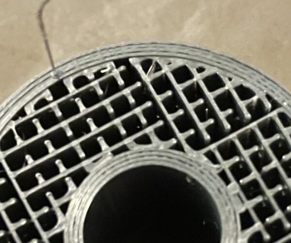 Grid Infill Printing With Gaps How Do I Print This Printing Help 