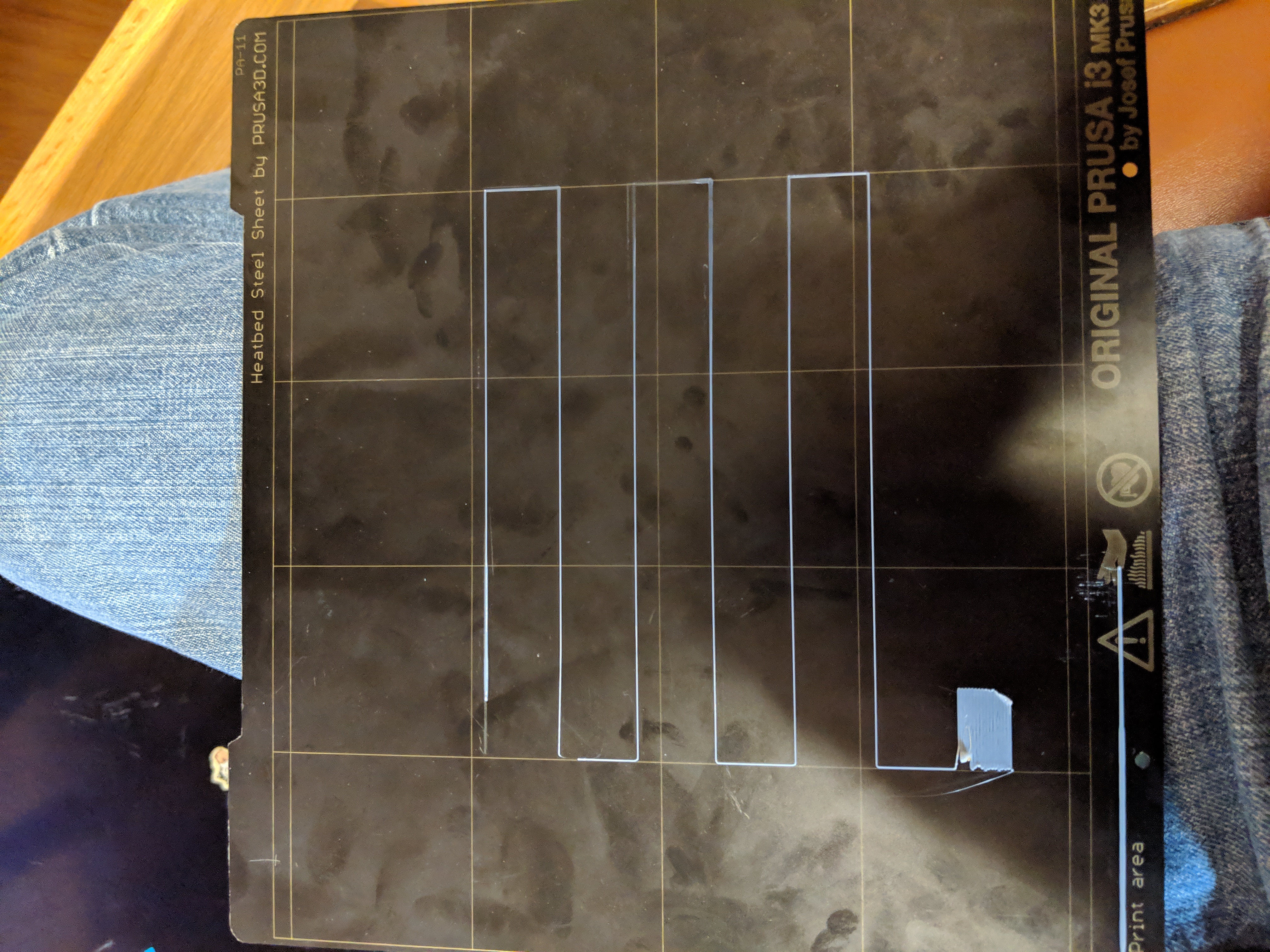 Incredibly uneven first layer... – Assembly and first prints ...